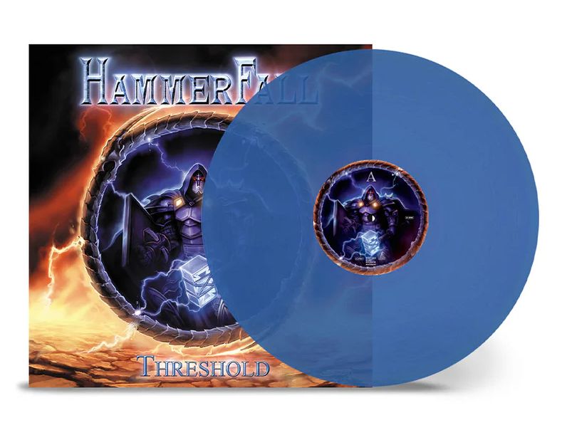 HAMMERFALL - THRESHOLD BLUE VINYL REISSUE (LP) | Online Shop | Wizard LTD.