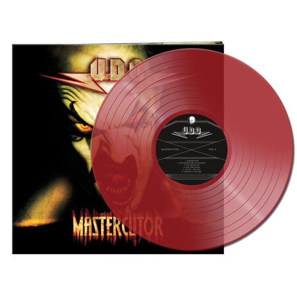 U.D.O. - MASTERCUTOR TRANSPARENT RED VINYL REISSUE (LP) | Online Shop ...